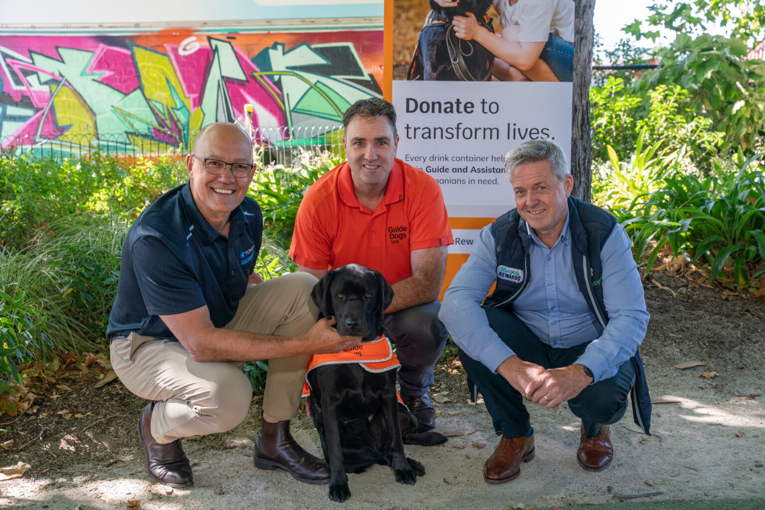 Guide Dogs Tasmania the new Major Donation Partner for Recycle Rewards ...